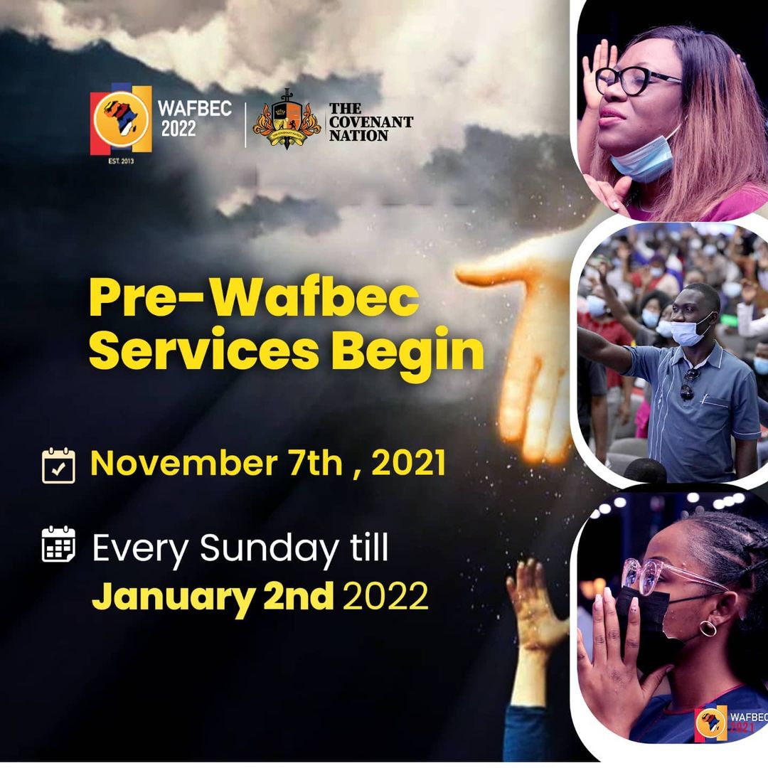 Pre WAFBEC Messages begin Nov 7th, 2021 – Poju Oyemade